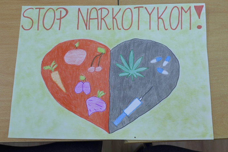 Rozstrzygnięcie konkursu plastycznego ,,STOP Narkotykom” - Aktualności - KPP Żary